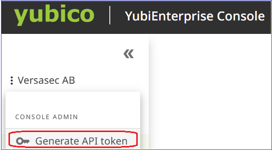 Yubico Pre-Registration Setup – Versasec