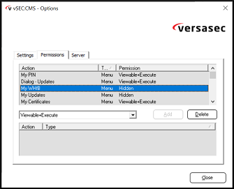 Manage Windows Hello for Business Credential – Versasec