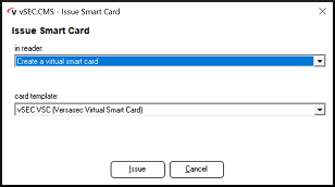 Manage Virtual Credentials using vSEC:CMS User Application – Versasec