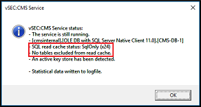 Advanced MS SQL Instructions – Versasec