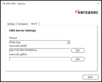 Legacy vSEC:CMS User Self-Service – Versasec