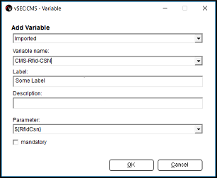 Import Data into vSEC:CMS – Versasec