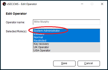 Configure Operator Roles using AD Groups – Versasec