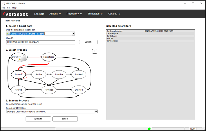 Issue Credential from EJBCA – Versasec